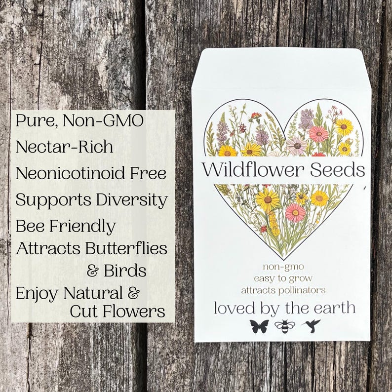 Southeast Wildflower Seed Packet: Pollinator-friendly, Non-gmo ...