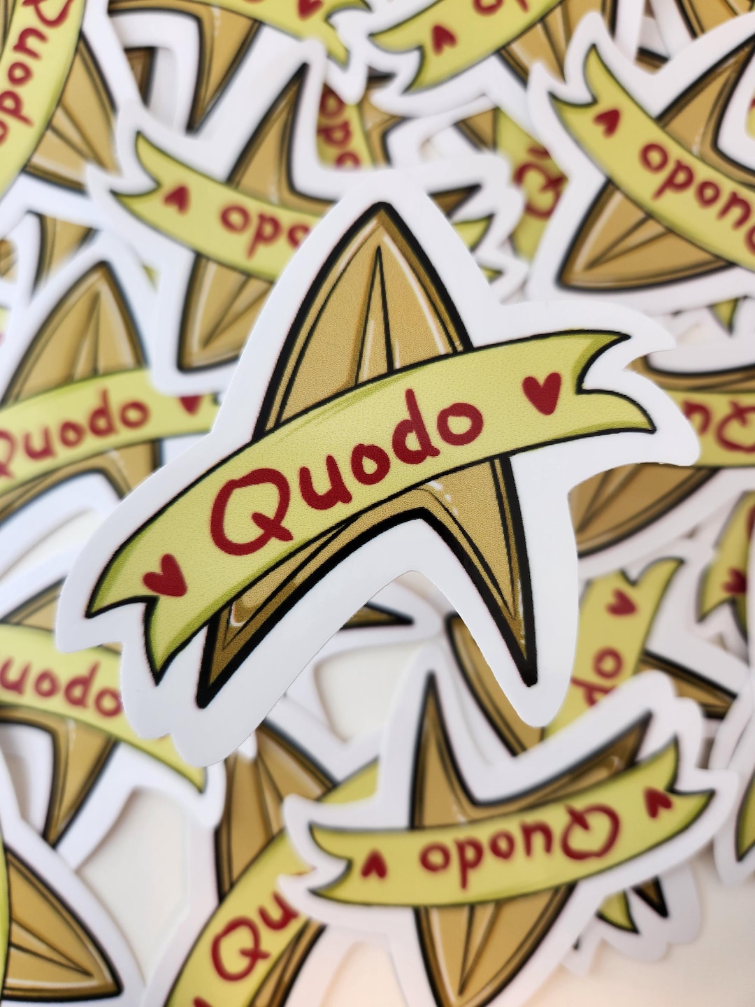 Quodo Star Trek Ship Sticker - Etsy