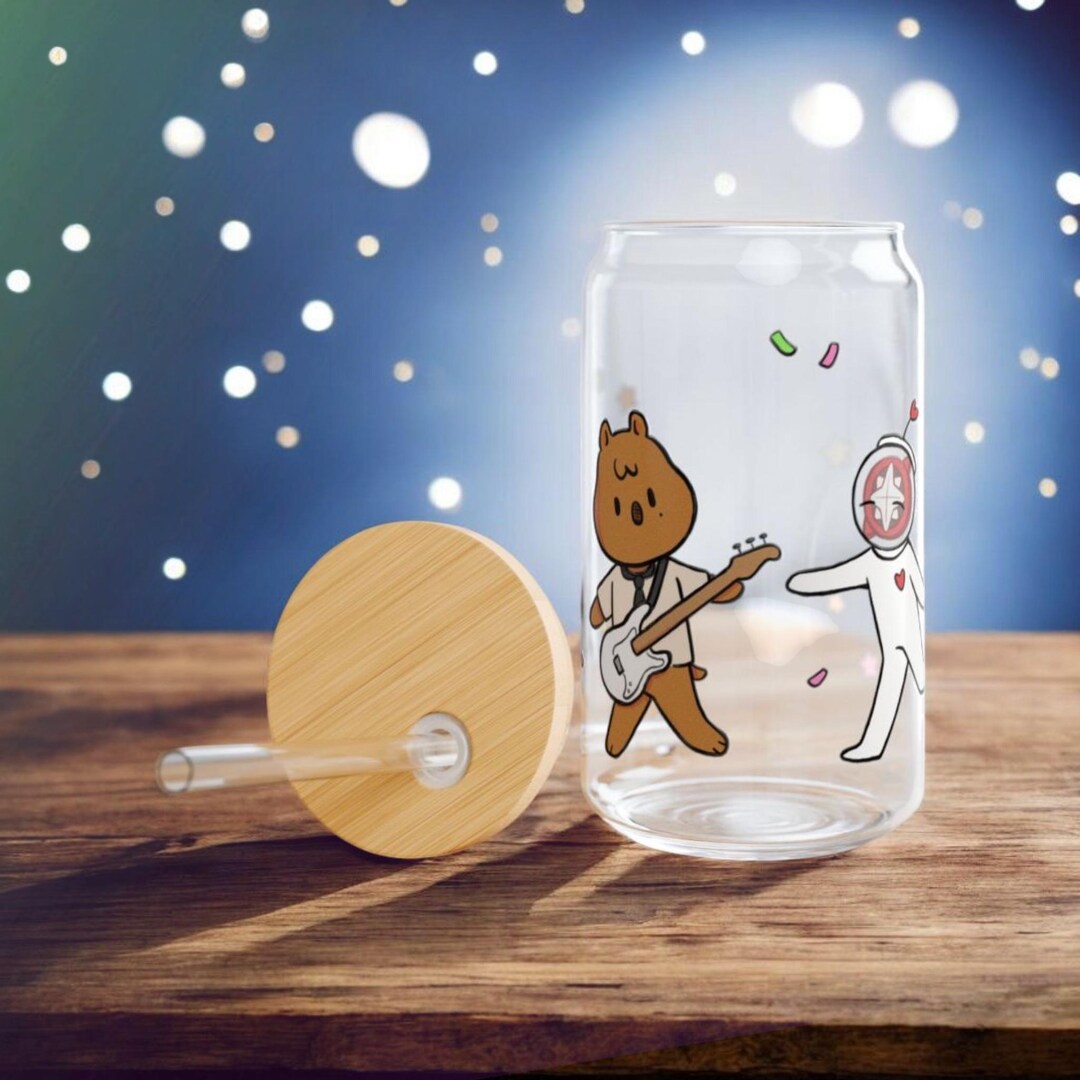 Skz Han Inspired Glass Cup, Quokka Fan Merch, Solo Song Inspired ...