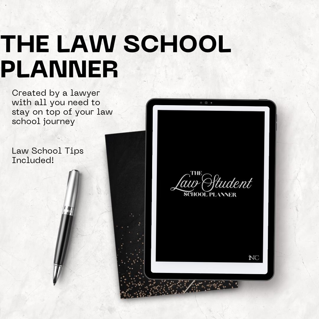 The Ultimate Law School Planner - Designed by a Lawyer, for Law ...