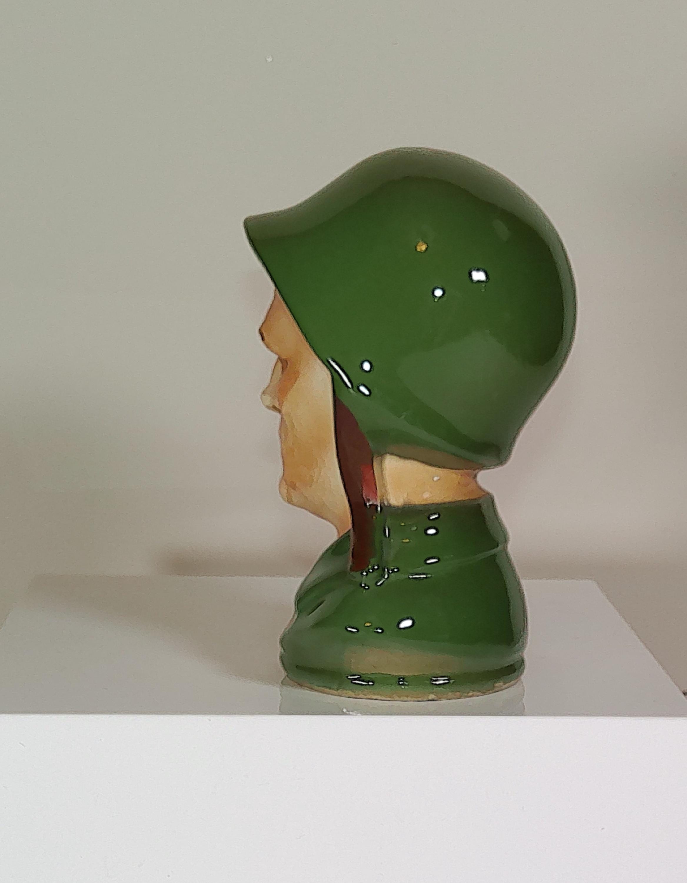 Vintage Ceramic GI Joe WWII Soldier Bust Decanter Top - Etsy