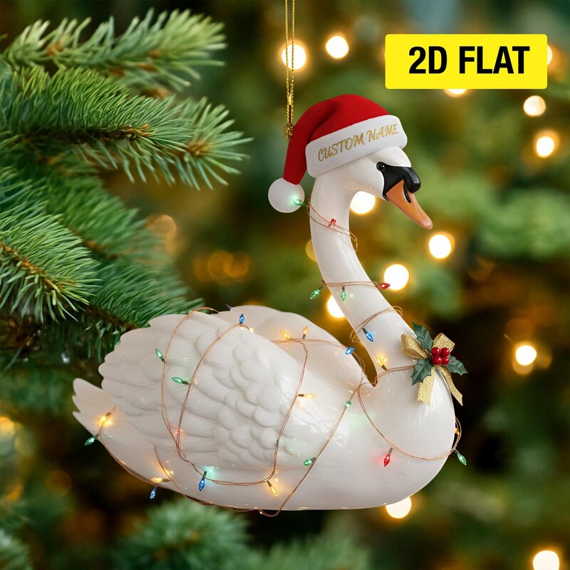Swan Ornament - Etsy