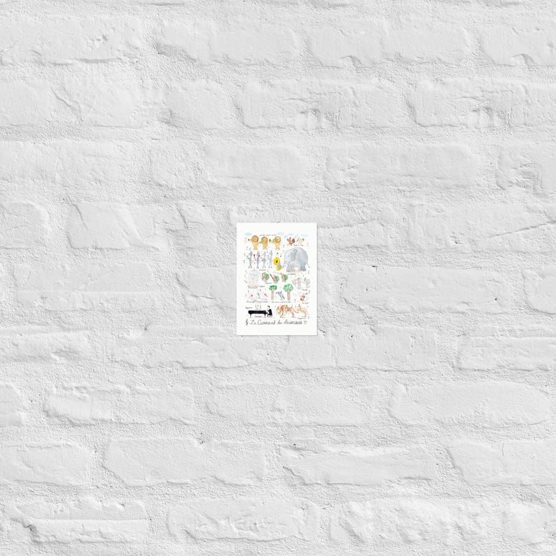 The Carnival of the Animals - Poster - Etsy