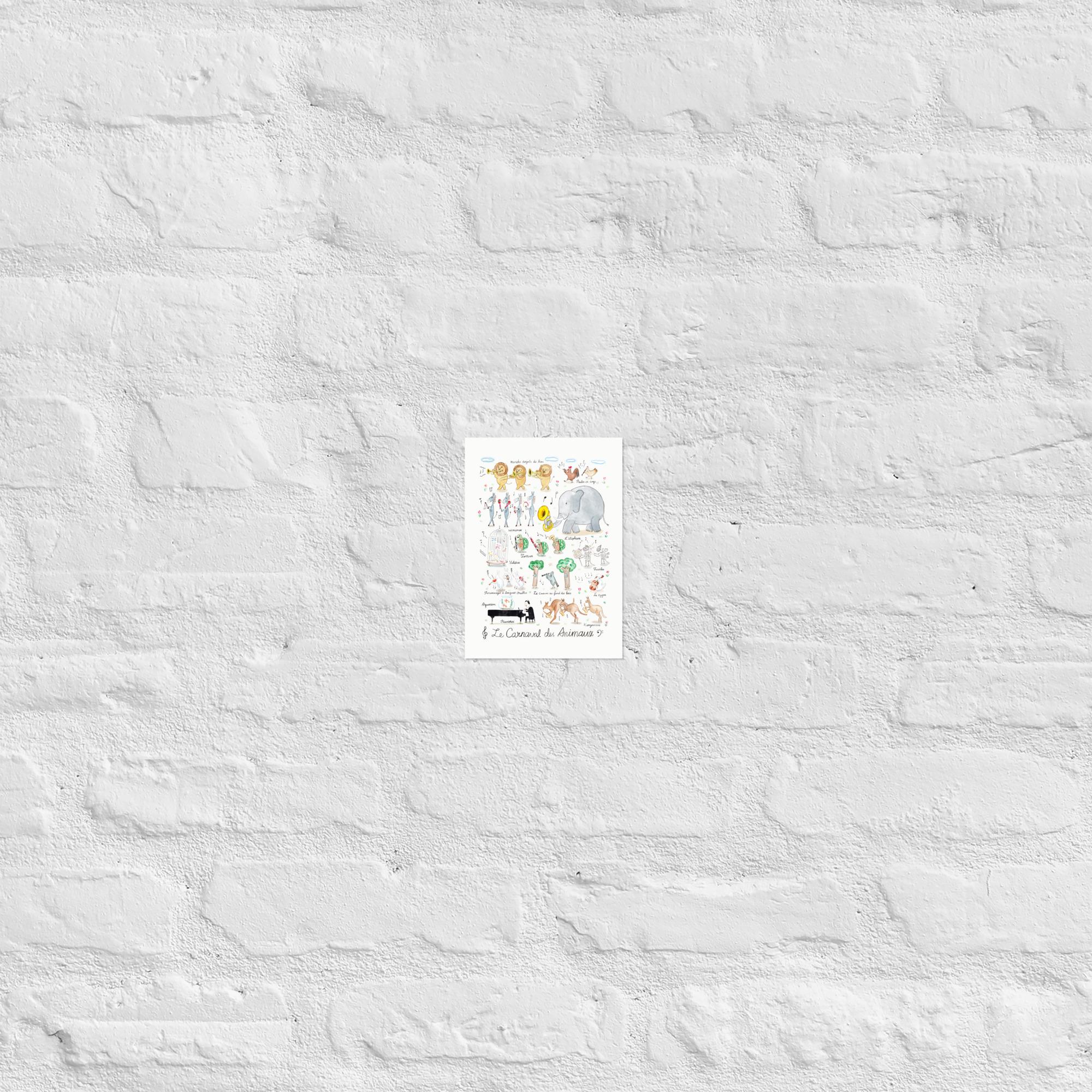 The Carnival of the Animals - Poster - Etsy