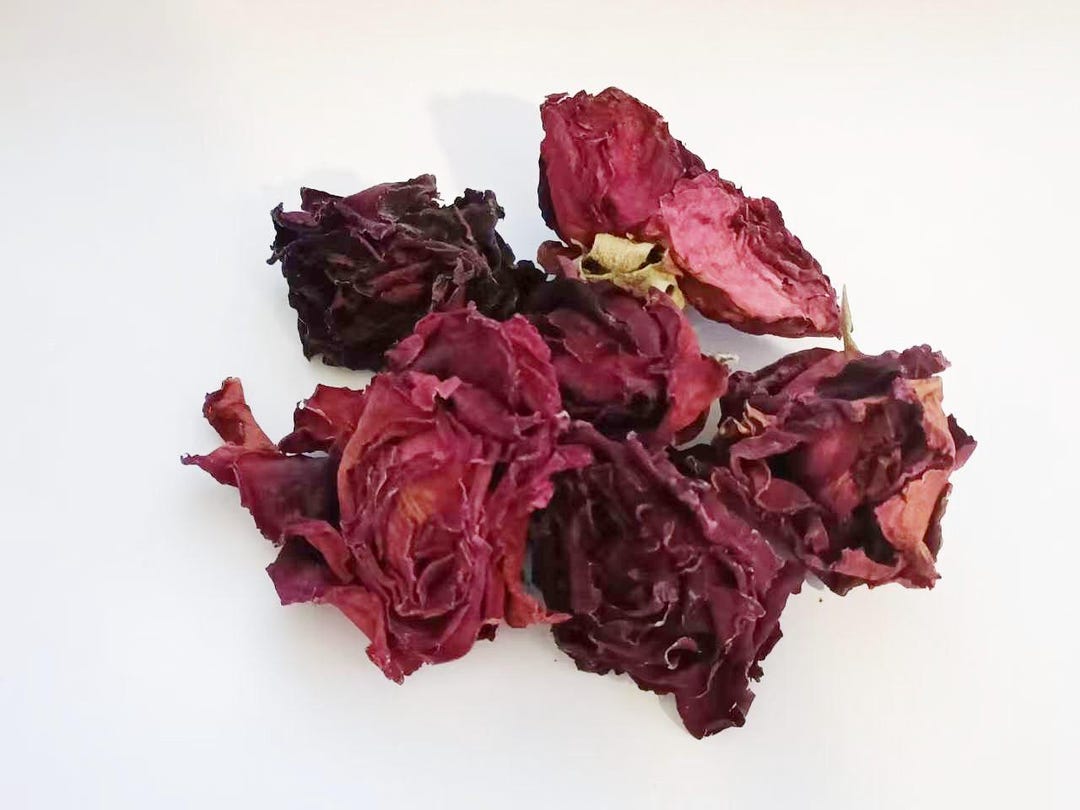 Large Dried Rose Buds 15g 30g : Floral Herbal Tea, Natural Wellness ...