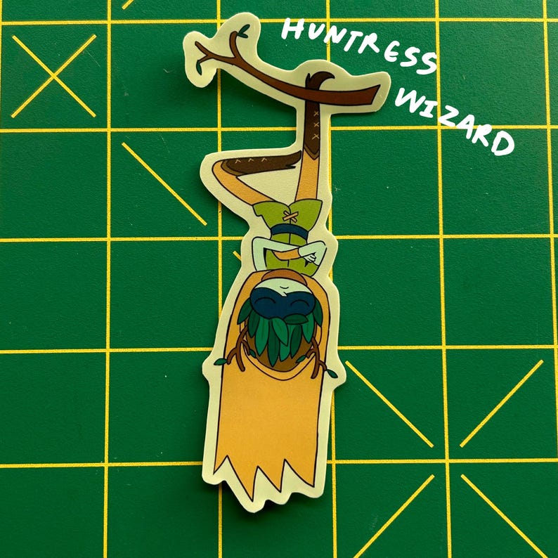 Adventure Time: Fionna and Cake Glossy Stickers/ Huntress Wizard ...