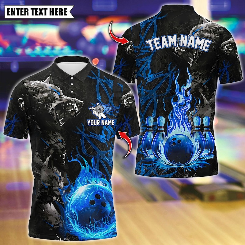 Bowling Wolf - Etsy UK