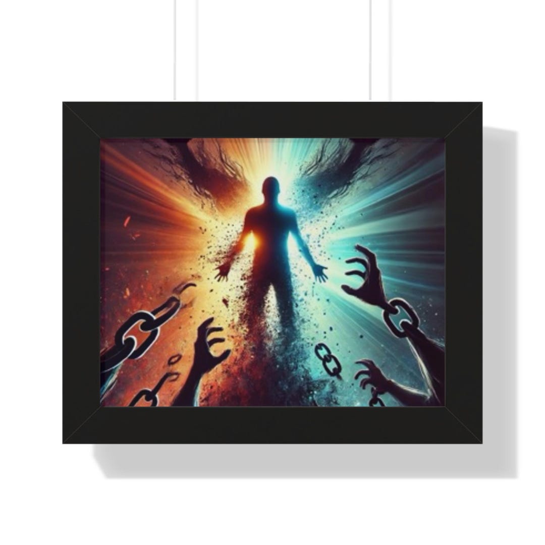 Freedom Inspiration Horizontal Poster, Motivational Wall Art ...