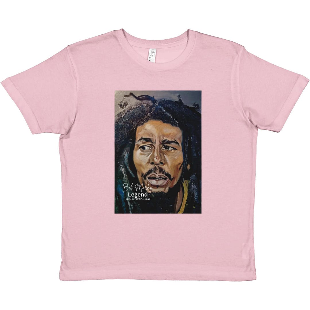 Bob Marley by Some Guy With Piercings - Premium Kids Crewneck T-shirt ...