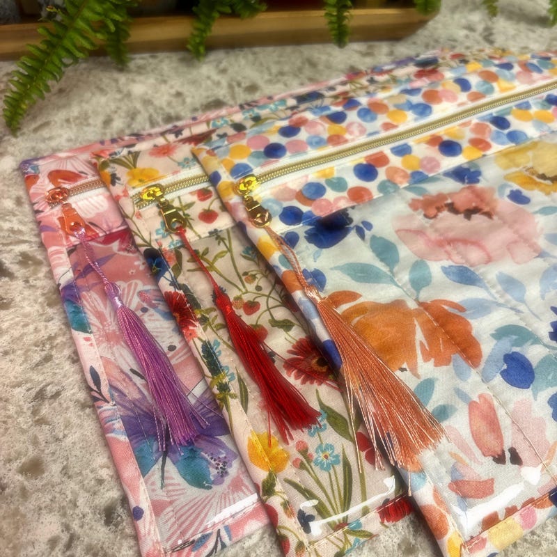 Vinyl Project Bag - Etsy