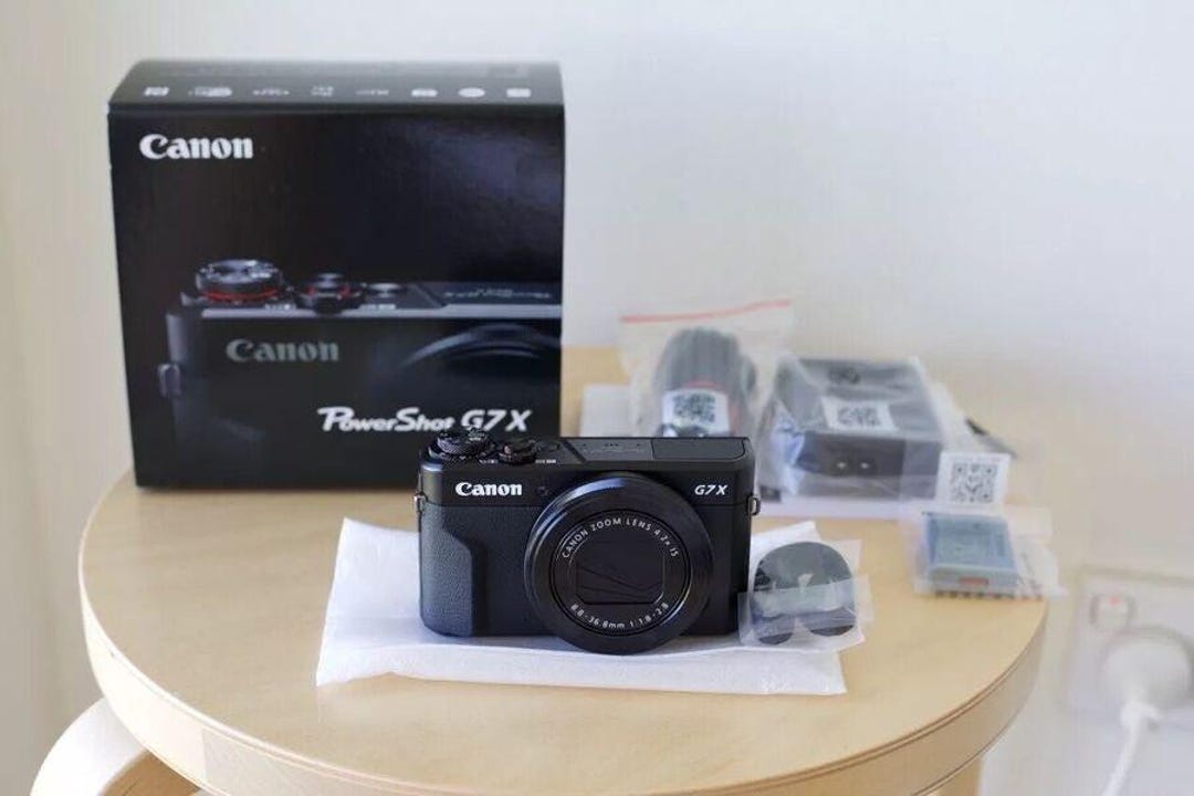 New Canon Powershot G7x Mark Ii 20.1mp Digital Camera Aus Stock 2 ...
