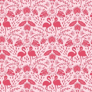 Flamingo Digital Paper, Tropical Scrapbook Backgrounds, Flamingo ...