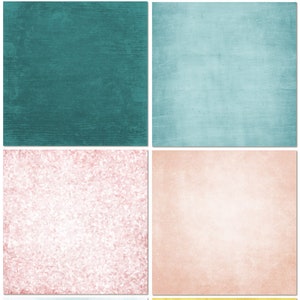 Textured Solid Background Papers, Woodland Forest Friends, Instant ...