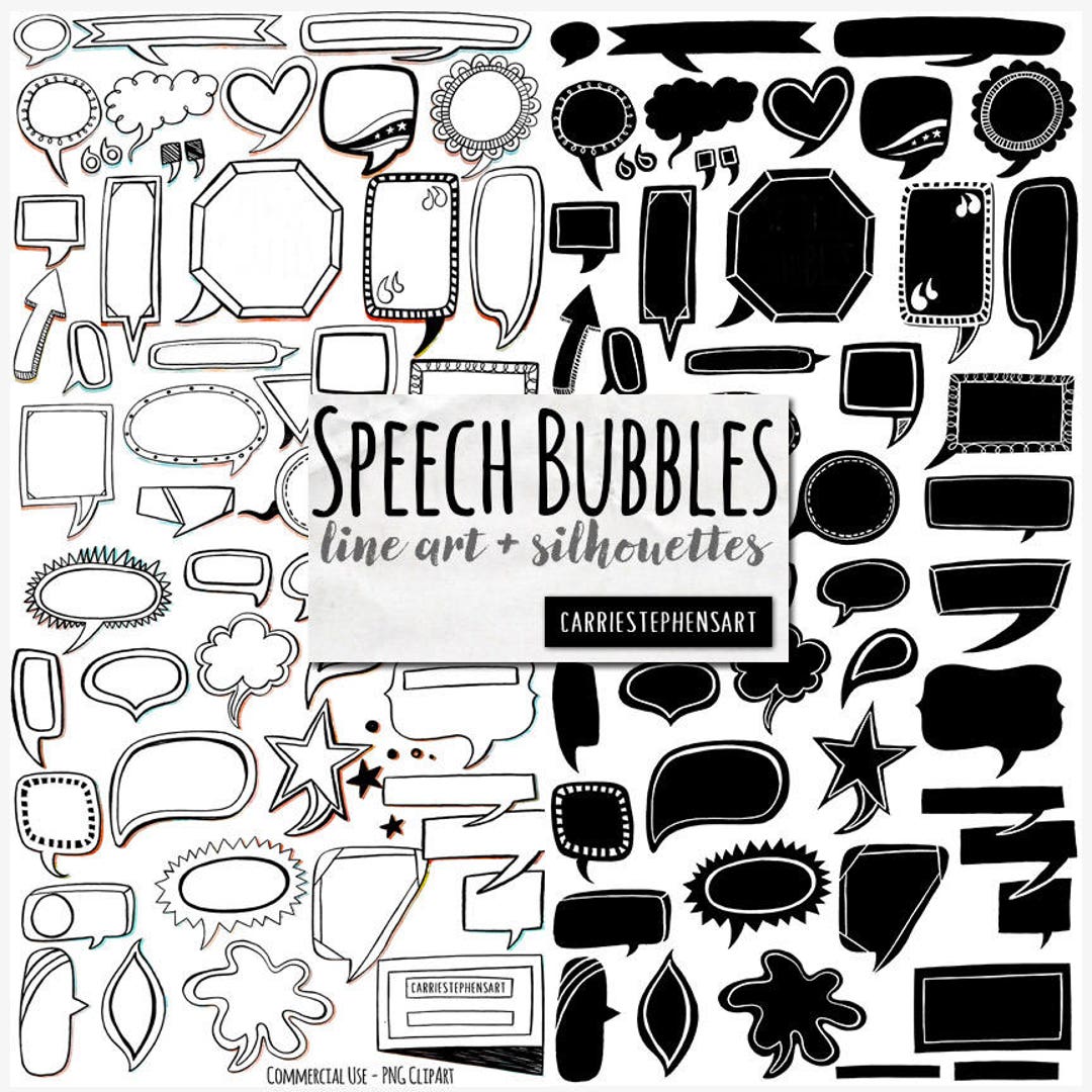 Speech Bubble Clipart Comic Book Graphics, Transparent PNG Label ...