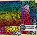 Wild Animal Print Digital Paper, Exotic Rainbow Leopard Pattern ...