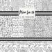 Black and White Digital Background Bundle, Digital Paper Bundle ...