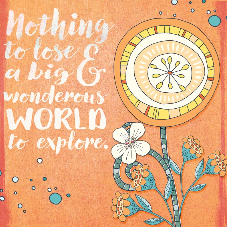 Whimsical Spring Flower Clipart Floral Images Instant - Etsy