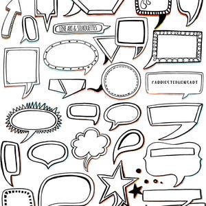 Speech Bubble Clipart Comic Book Graphics, Transparent PNG Label ...