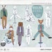 Woodland Animals in Suits Clipart, Gentleman Bear Clip Art, Dapper Hare ...