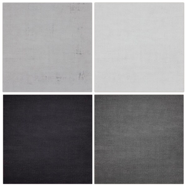 Shades of Gray Printable Digital Paper, Solid Cardstock Backgrounds ...