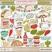Taco Clip Art, A Mexican Fiesta Taco Tuesday Theme Image Set, Cinco De ...