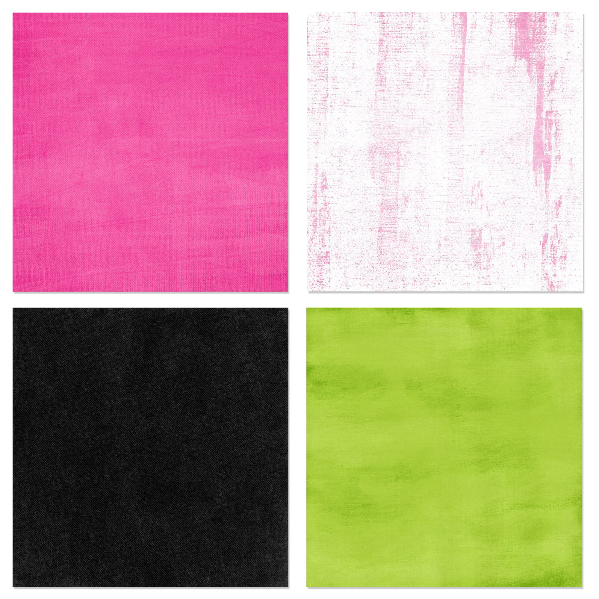 Vivid Solid Digital Paper, Printable Scrapbook Backgrounds, JPG ...