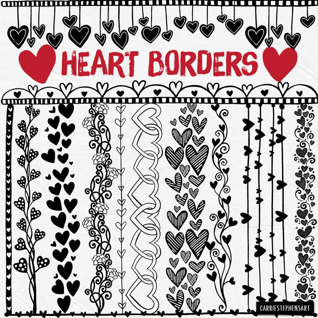 Valentines Border Png