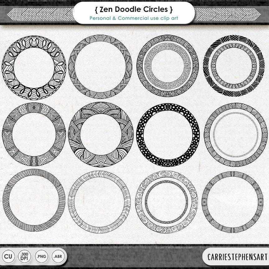 Circle Doodle Frame