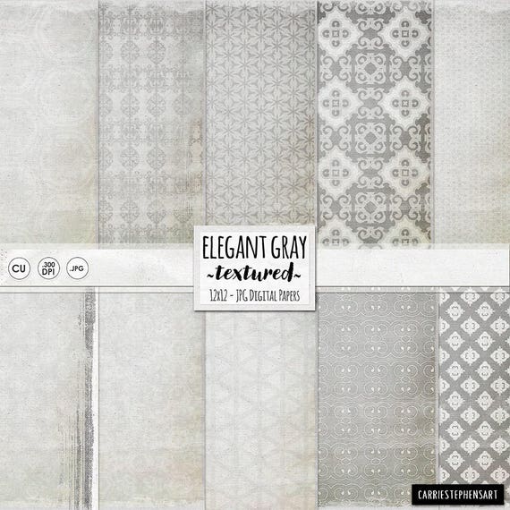 Silver Anniversary Background Papers, Neutral & Elegant Grey Digital ...