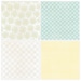 Pastel Digital Papers, Pink, Blue & Yellow Digital Scrapbooking, Baby ...