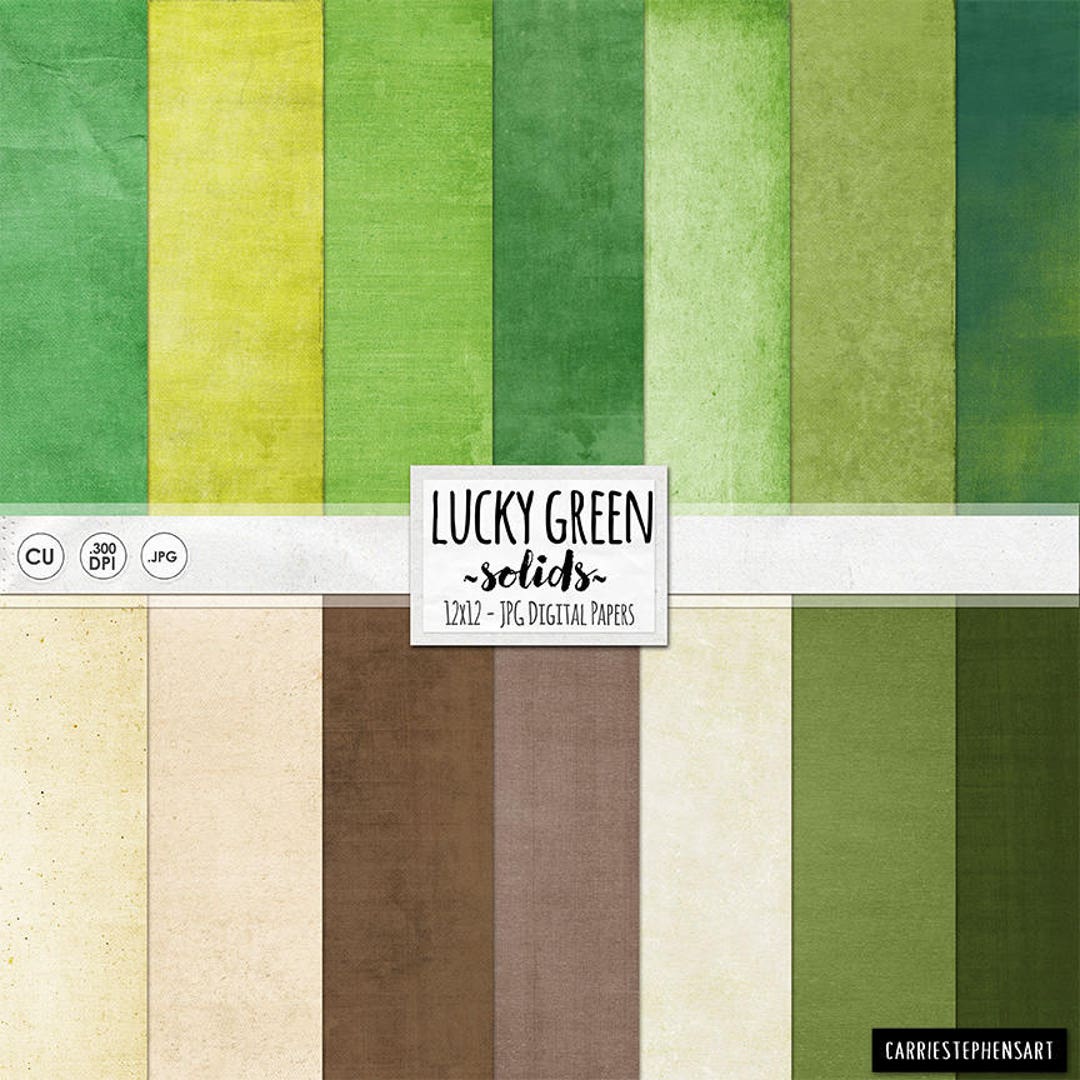 Eco Brown & Green Background Paper, Forest Green Digital Download Paper ...