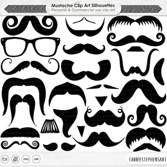 Mustache Clip Art Png