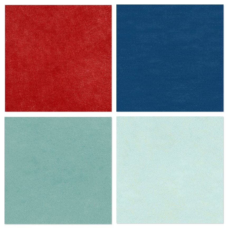 Nautical Solid Cardstock Red & Blue Textured Scrapbook Paper | Etsy