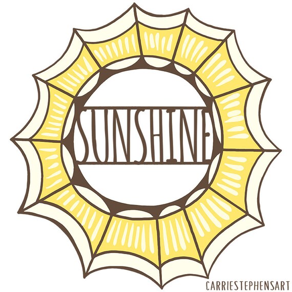 Sunshine Frame Clipart