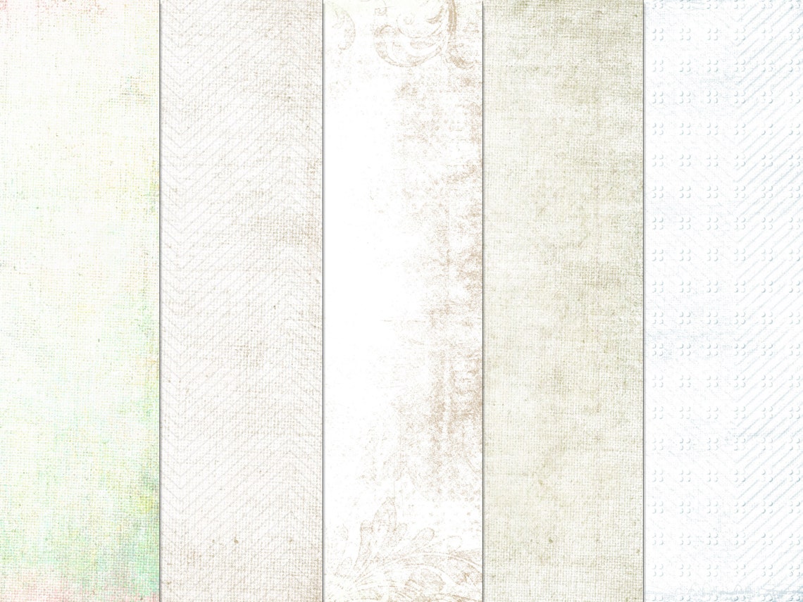 Basic White Digital Papers off White Lightly Textured - Etsy