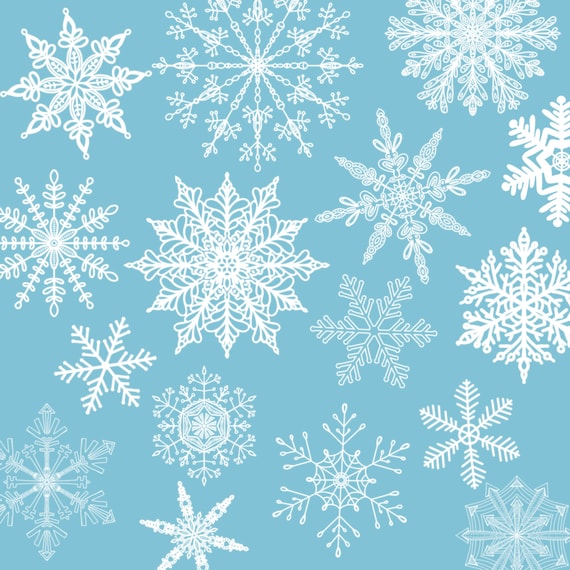 Frozen Snowflake Template