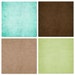 Lemon Yellow and Blue Solid Digital Papers Collection, Textured ...