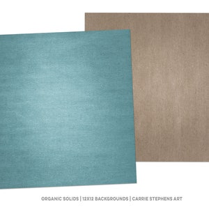 Solid Digital Cardstock Paper, Natural Organic, Scrapbook Background ...