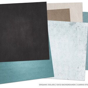 Solid Digital Cardstock Paper, Natural Organic, Scrapbook Background ...