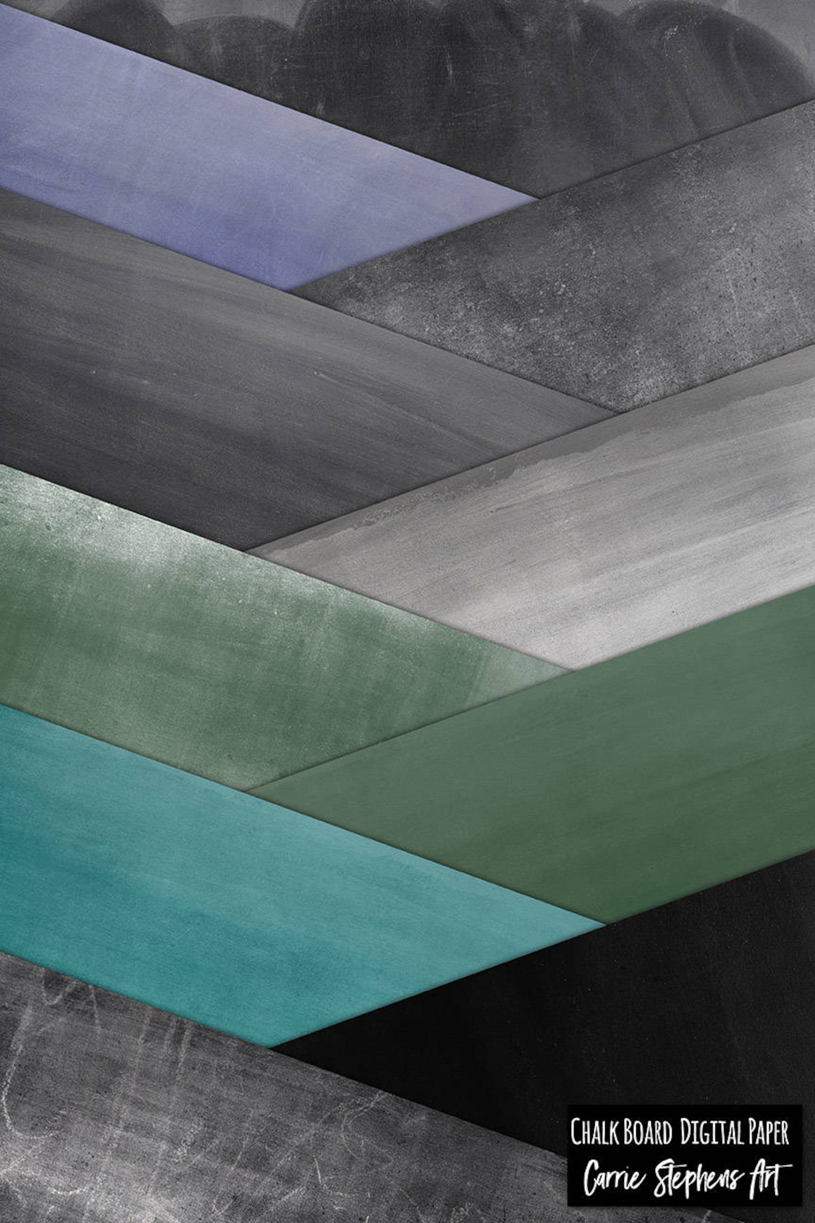 Chalkboard Digital Paper Chalk Board Background Texture | Etsy