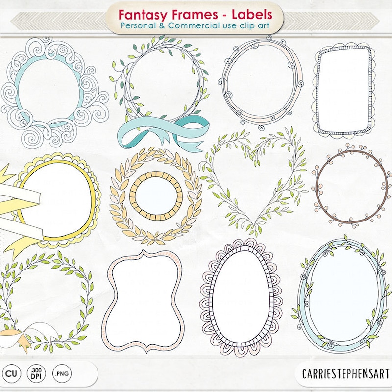 Hand Drawn Border - Etsy