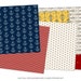 Nautical Digital Paper Anchor Pattern Summer Nautical - Etsy