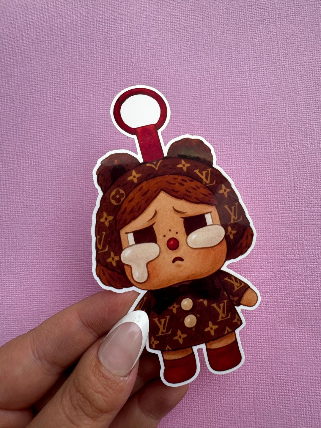 Luxury Cry Baby Sticker - Etsy