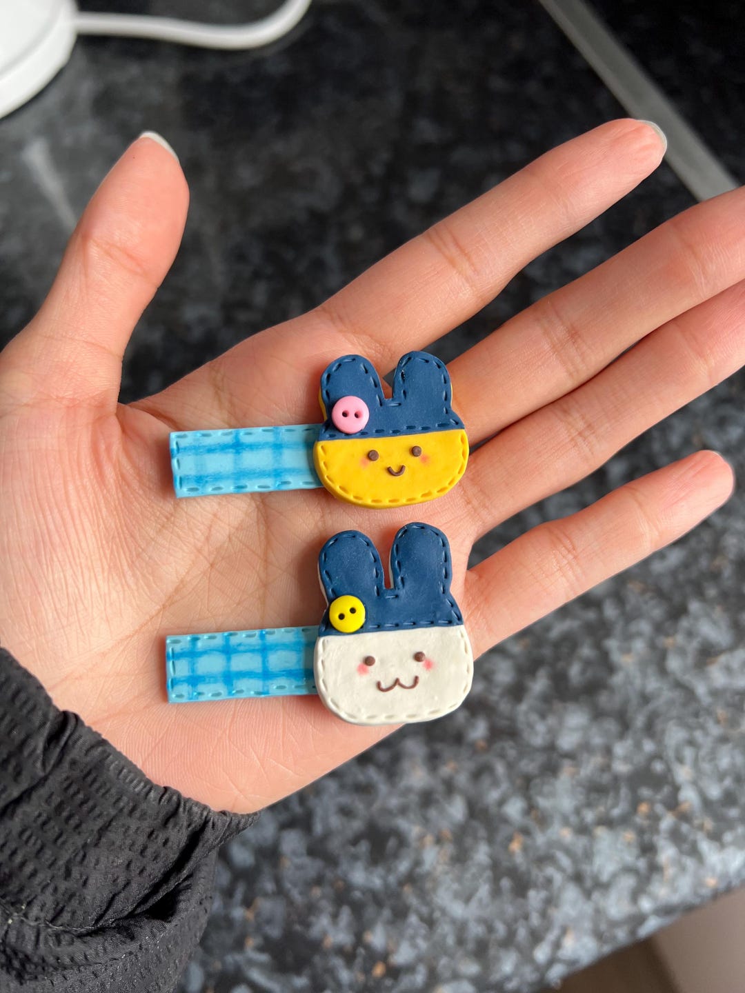 Tamagotchi Hair Clip! Mametchi and Mimitchi + Custom Characters ...