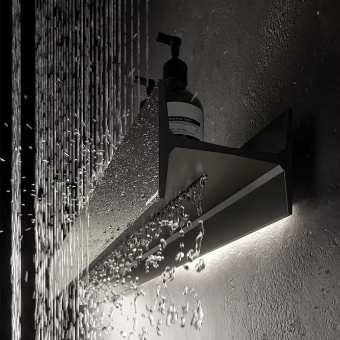 Illuminated Floating Wall Shelf With LED Lights – Customizable Smart ...