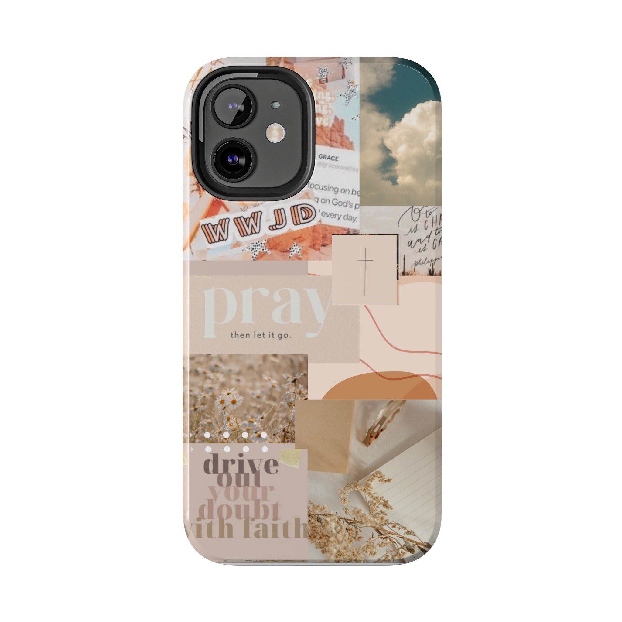 Aesthetic Neutral Color Christian Phone Case - Etsy