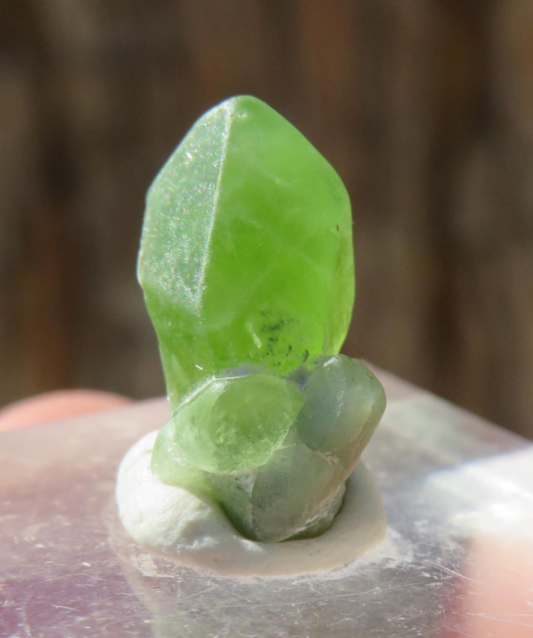 10 Carats Beautiful Natural Terminated Peridot Crystal Peridot Specimen ...