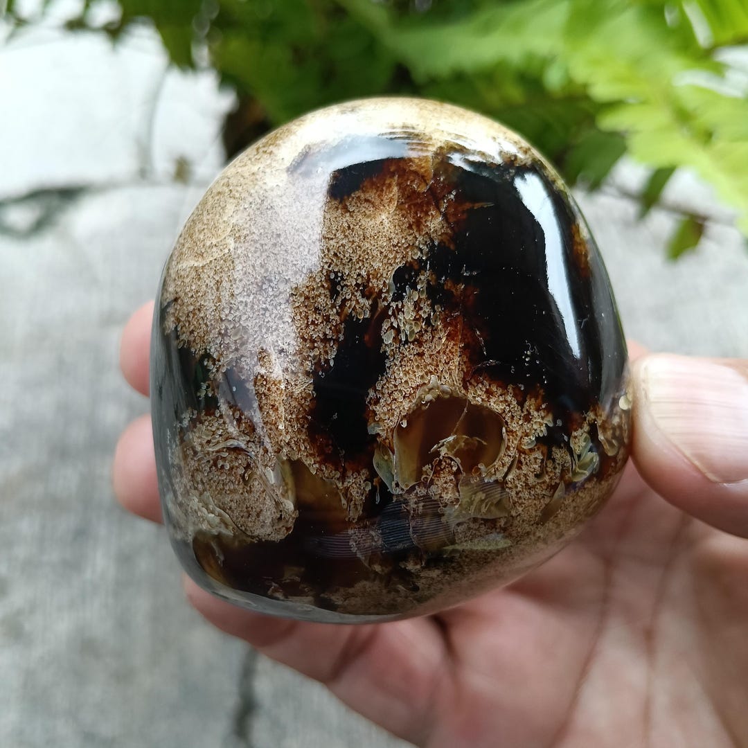 92 Gr Amber Freeform Polished,indonesia Sumatra Amber Rough Raw Stone ...