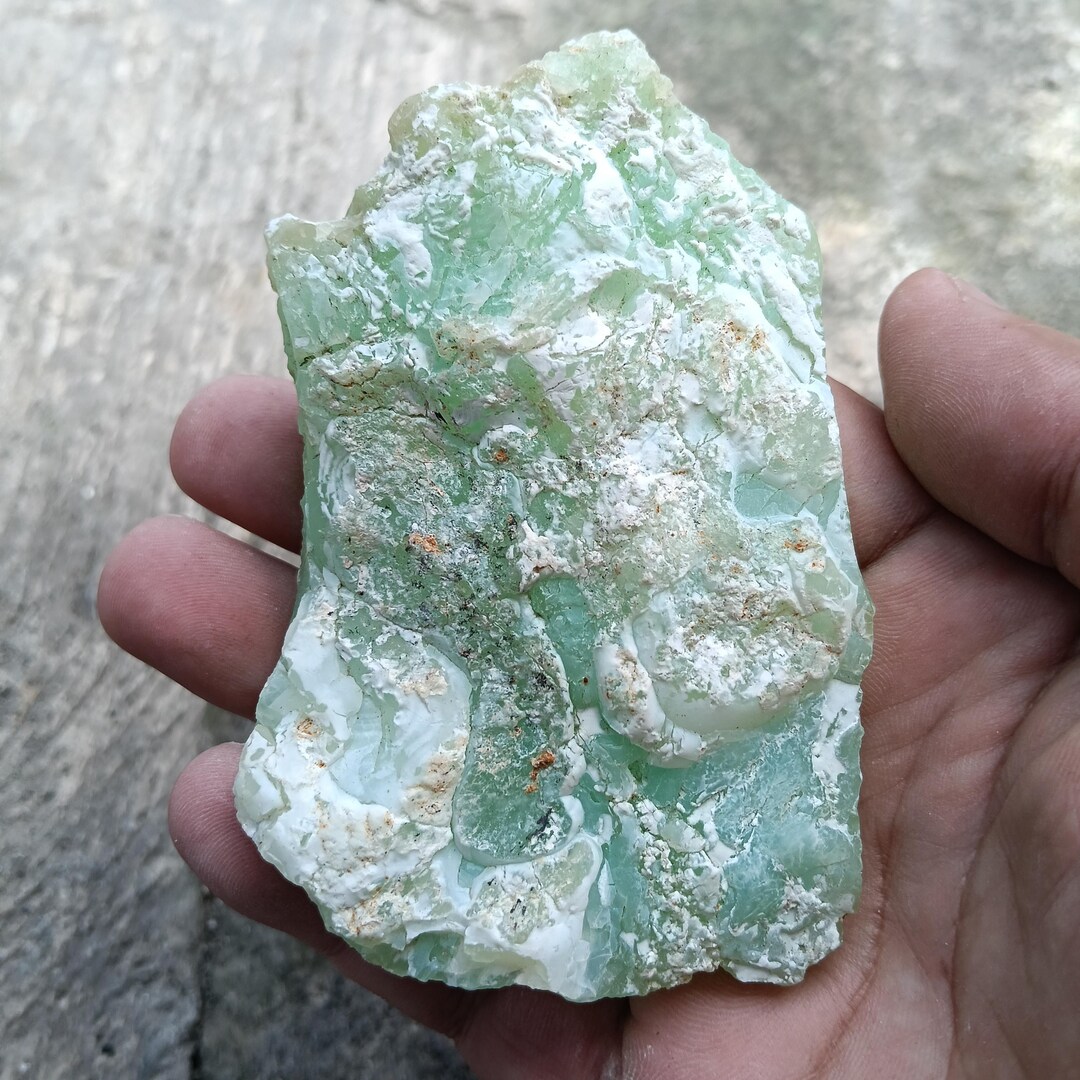 180 Gram Indonesia Crysoprase Stone Rough,raw Crystal Healing Gemstone ...