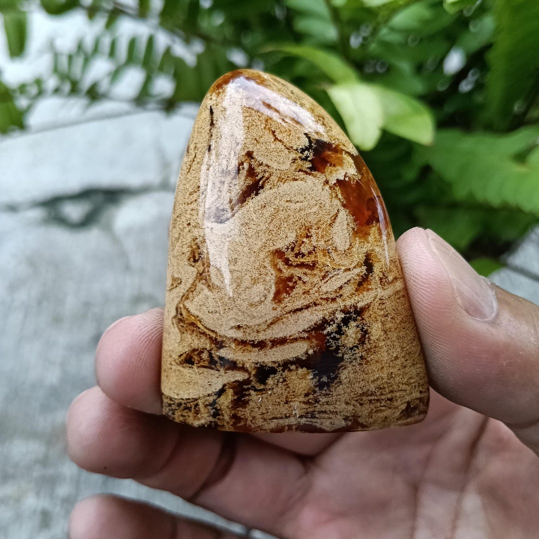 30 Gr Amber Freeform Polished,indonesia Sumatra Amber Rough Raw Stone ...